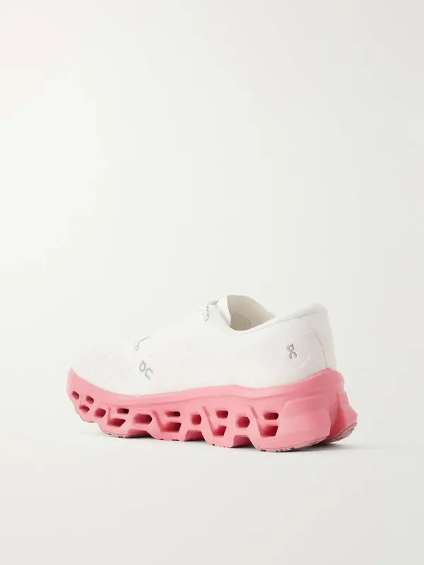 On Cloudmonster 3 Fabric-knitted Performance Sneakers