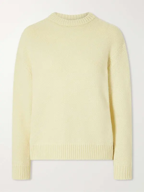 JIL SANDER Cashmere And Wool-blend Sweater