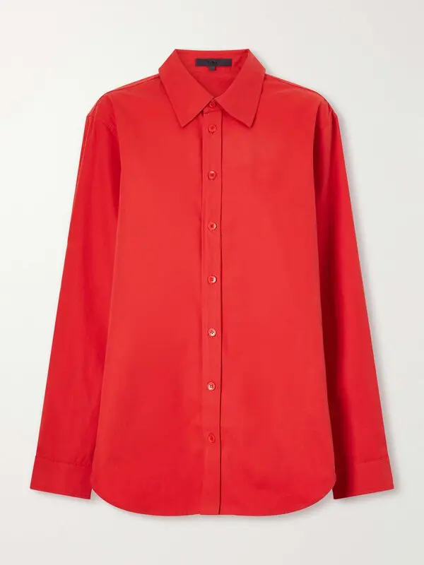 Tibi Easy Cotton-twill Gabardine Shirt