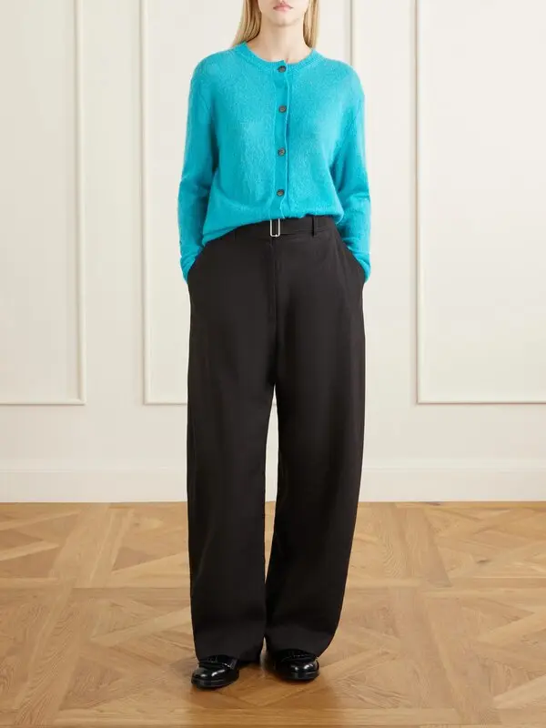Studio Nicholson Callen Knitted Cardigan - Blue