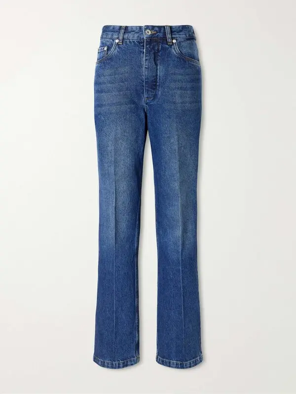 Studio Nicholson Barra Mid-rise Straight-leg Jeans
