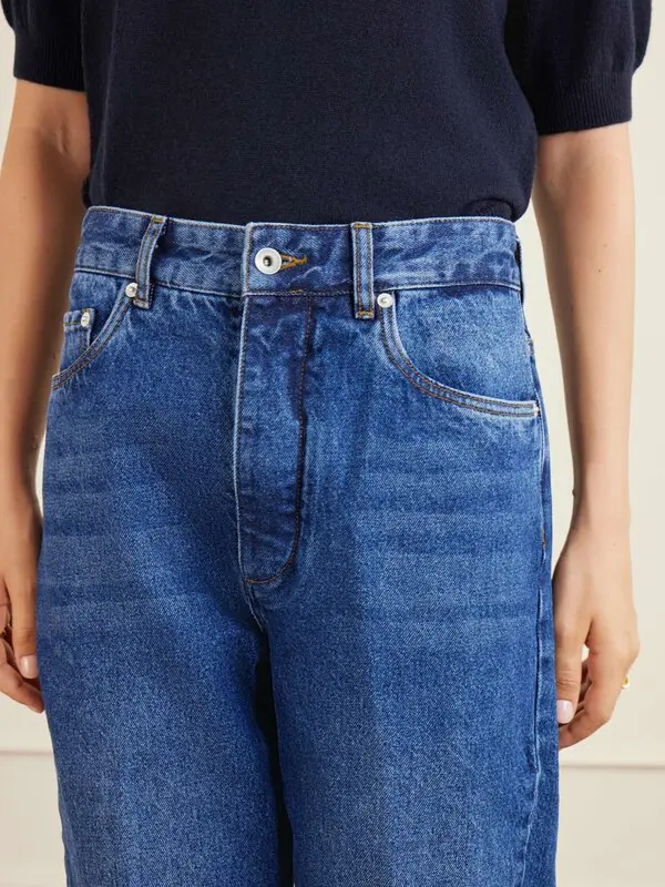 Studio Nicholson Barra Mid-rise Straight-leg Jeans