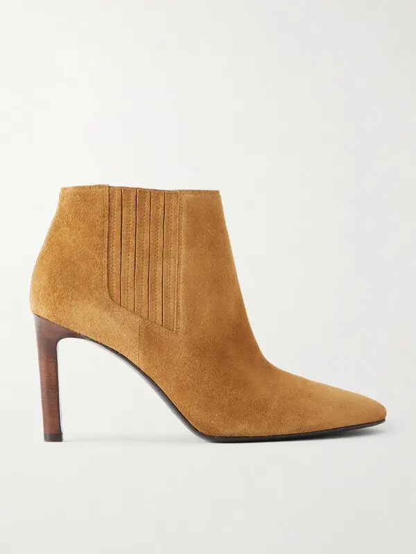 NILI LOTAN Lauretta Suede Ankle Boots