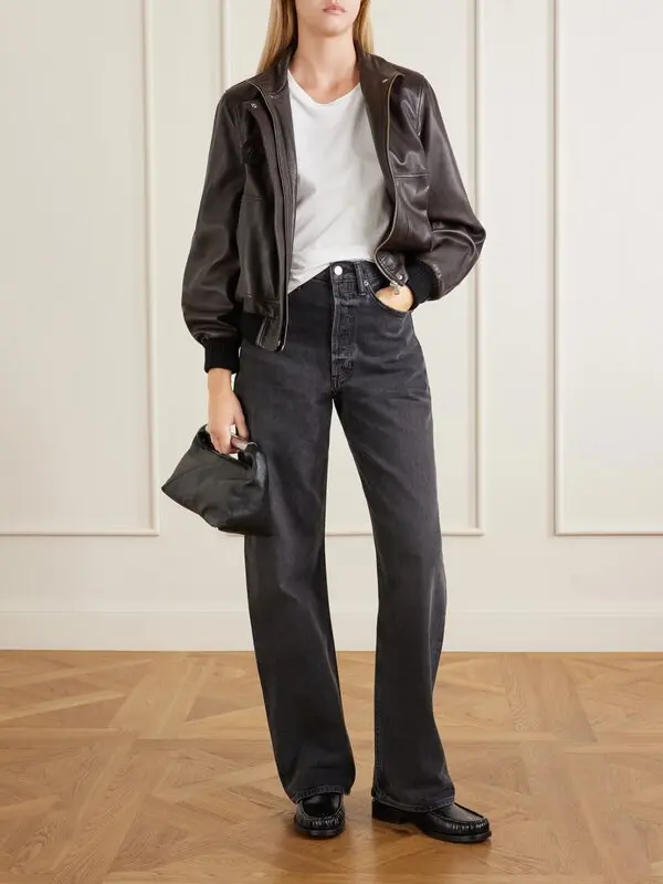AGOLDE Vintage Loose High-rise Straight-leg Jeans