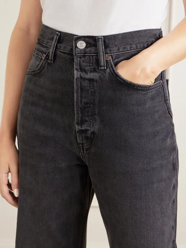 AGOLDE Vintage Loose High-rise Straight-leg Jeans