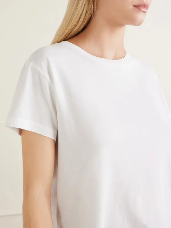 AGOLDE Adine Organic Cotton-jersey T-shirt