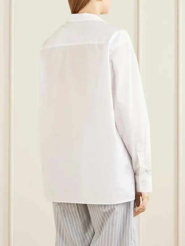 Comme Si Cotton Poplin Shirt