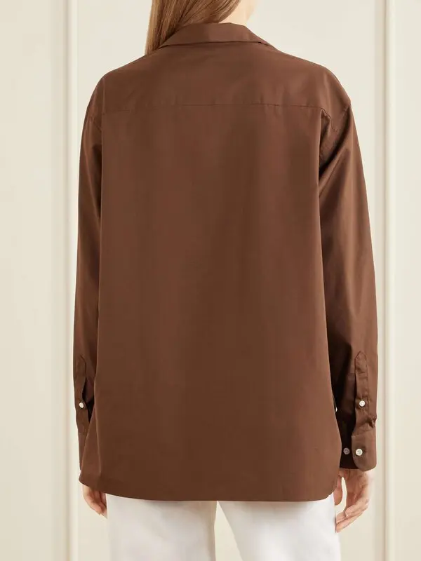 Comme Si Cotton Poplin Shirt