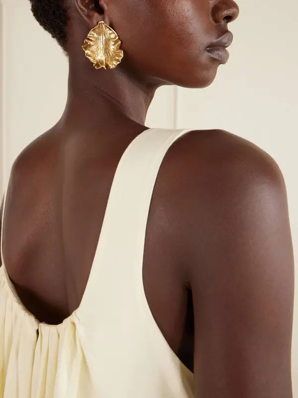 Cult Gaia Iris Gold-tone Earrings