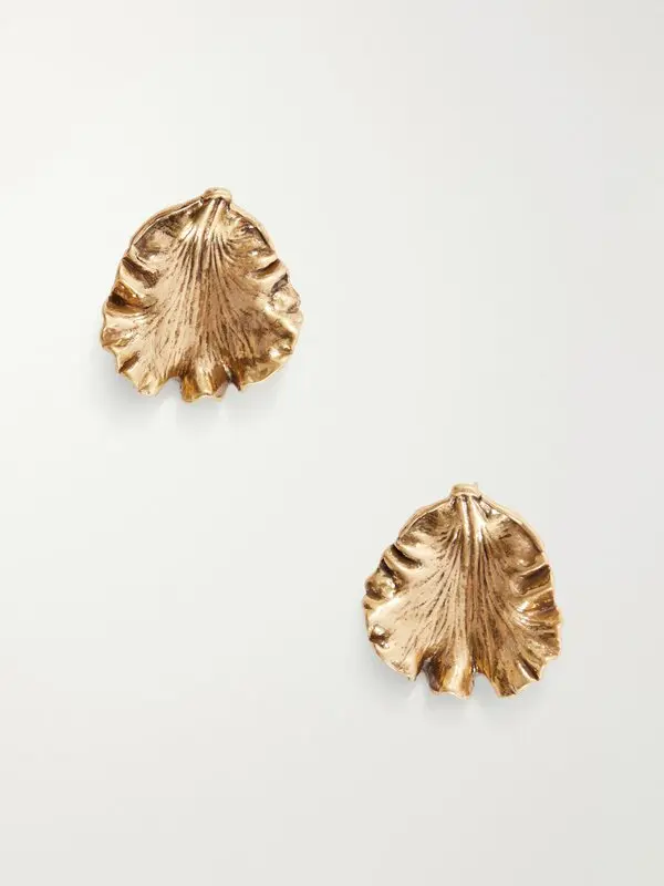 Cult Gaia Iris Earrings - Metallic