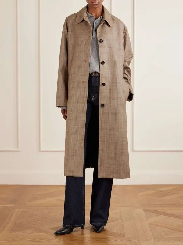 NILI LOTAN Adrien Wool Long Coat
