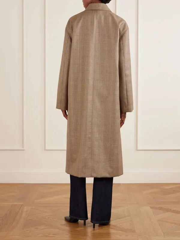 NILI LOTAN Adrien Wool Long Coat