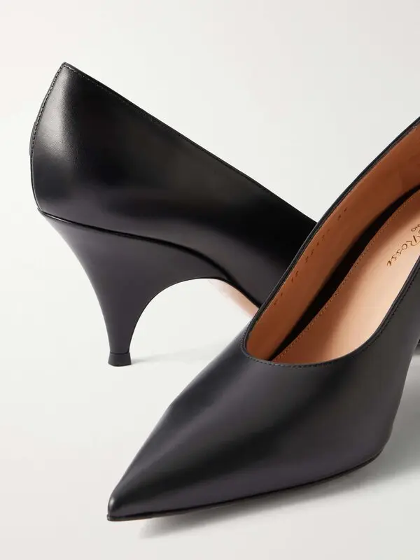 GIANVITO ROSSI Sofia 70 Leather Pumps