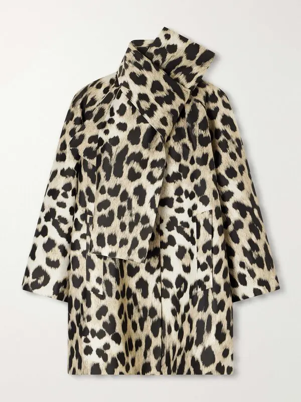 Givenchy Leopard-print Jacquard Smart Jacket