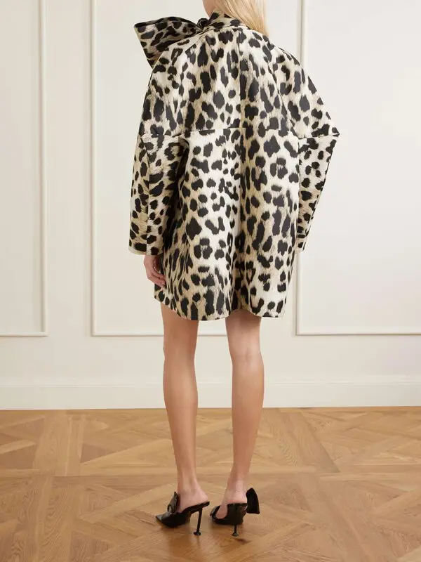 Givenchy Leopard-print Jacquard Smart Jacket