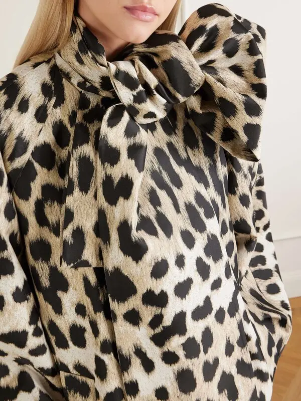 Givenchy Leopard-print Jacquard Smart Jacket