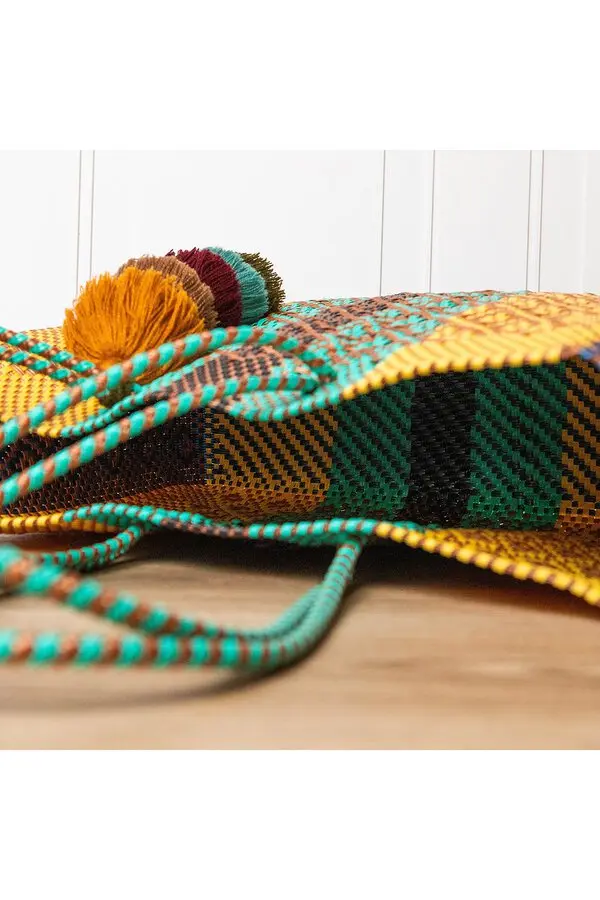 VERVE CULTURE Woven Tote Bag