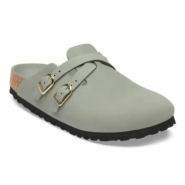 BIRKENSTOCK Blair Natural Leather Oiled - Pure Sage