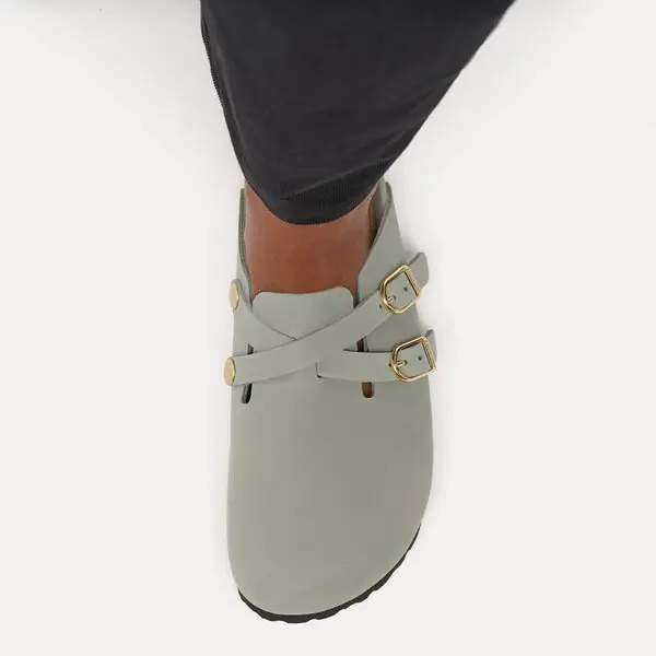 BIRKENSTOCK Blair Natural Leather Oiled