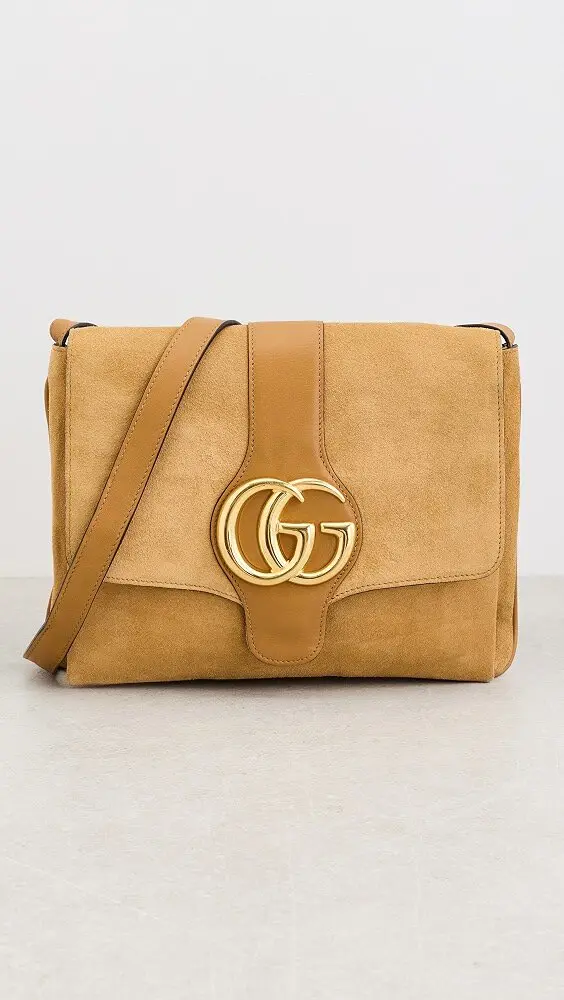 Shopbop Gucci Ali Suede Shoulder Bag