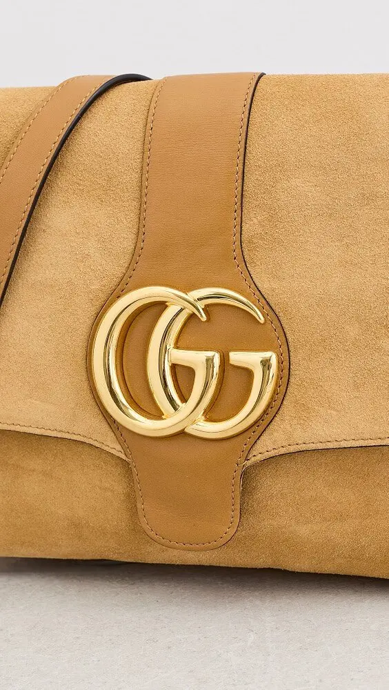 Shopbop Gucci Ali Suede Shoulder Bag
