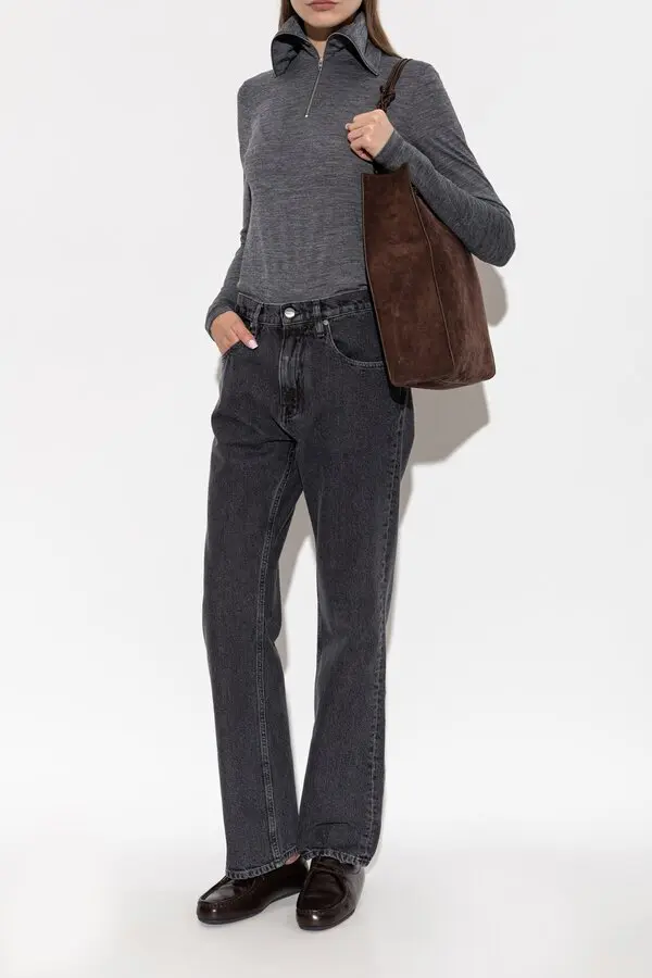 JIL SANDER Leather Loafers