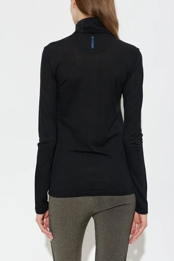 JIL SANDER Top With A Stand-up Collar