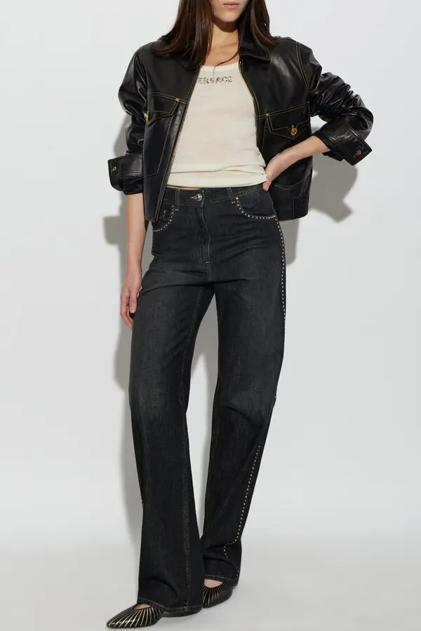 Versace Leather Jacket
