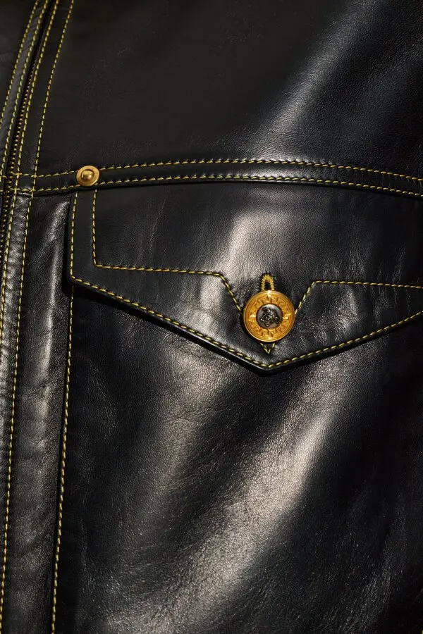 Versace Leather Jacket