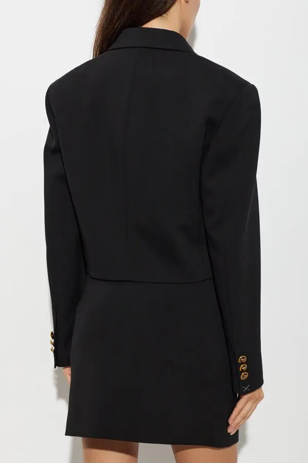 Versace Short Jacket With Appliqués