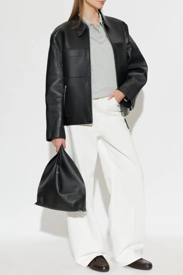SAMSOE SAMSOE Sastevie’ Leather Jacket