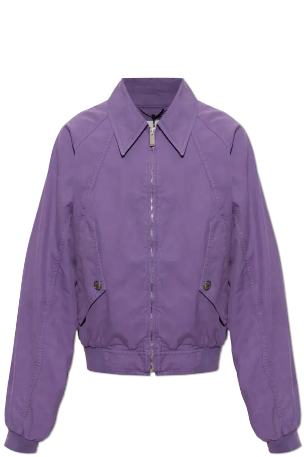 Versace Cotton Jacket - Purple