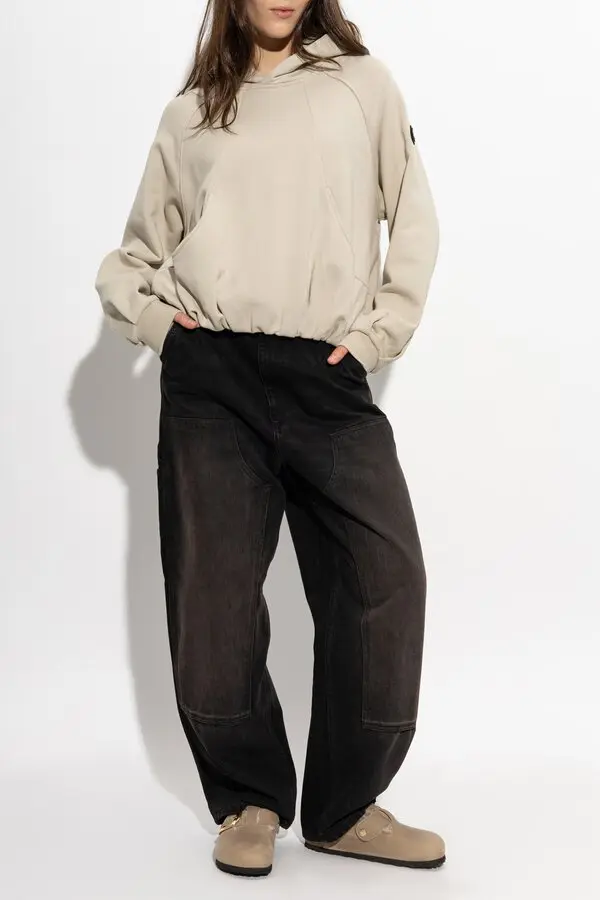 Moose Knuckles Oversized Cotton Blend Hoodie