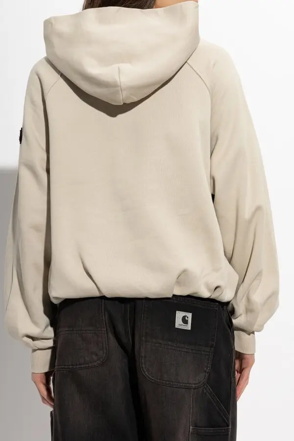 Moose Knuckles Oversized Cotton Blend Hoodie