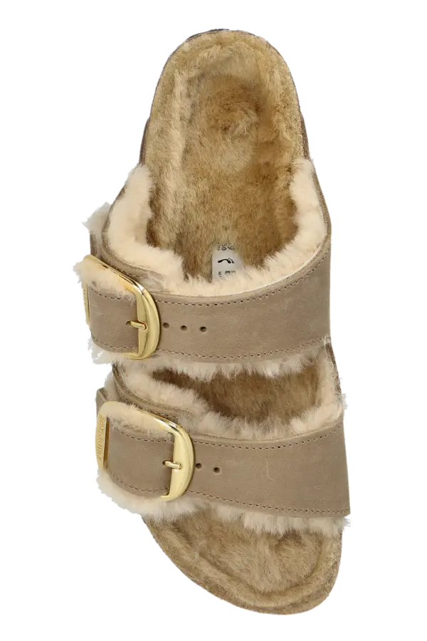 BIRKENSTOCK Arizona Big Buckle Shearling’ Slides