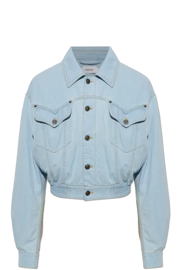 Versace Denim Jacket - Light Blue