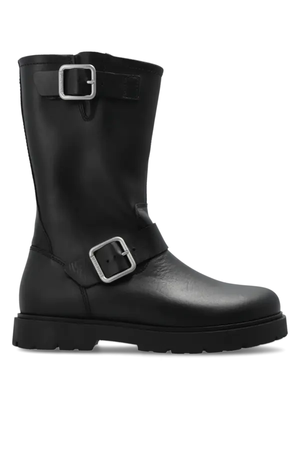 BIRKENSTOCK Highwood Mid Wire Buckle’ Ankle Boots - Black
