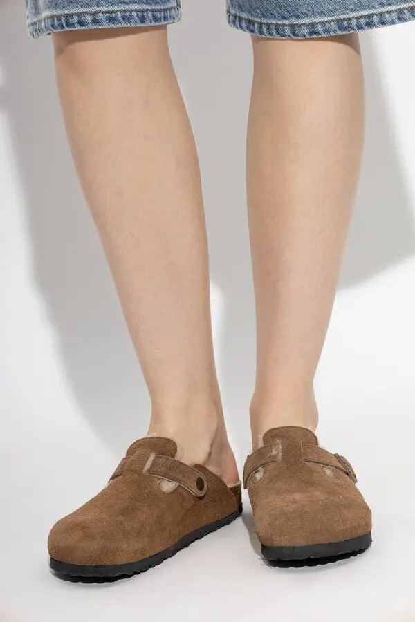 BIRKENSTOCK Boston Vl/shearling Slippers