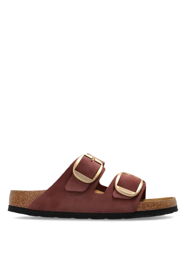 BIRKENSTOCK Arizona Big Buckle’ Slides - Pink