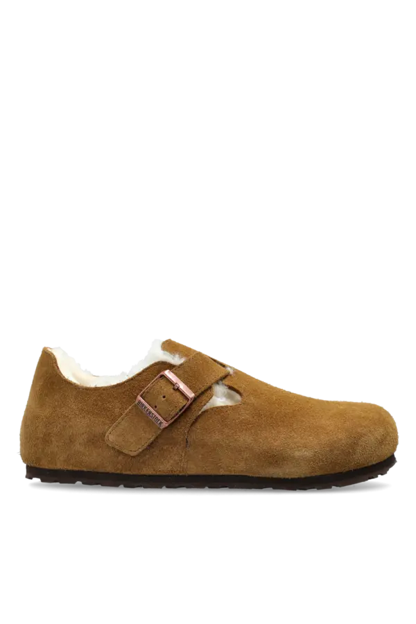 BIRKENSTOCK London Shearling" Shoes - Brown