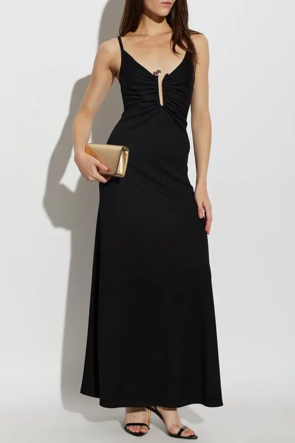 Christopher Esber Droplet Crystal Clasp Cami’ Dress
