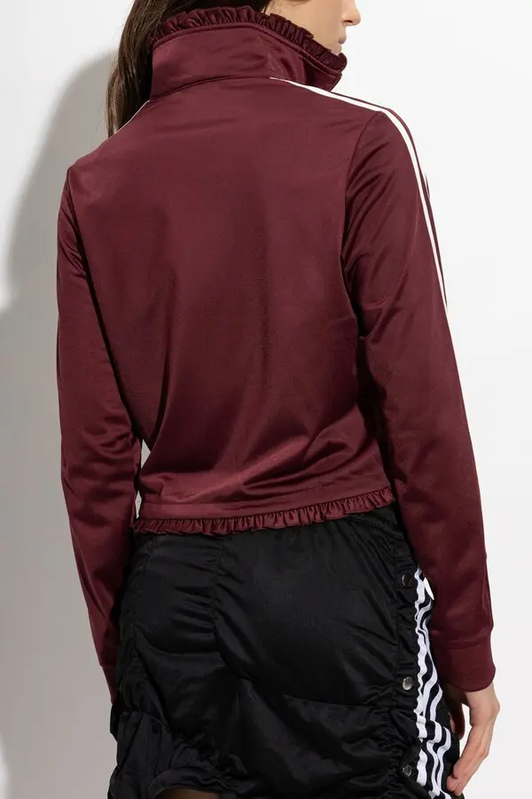 ADIDAS ORIGINALS Cropped Sweatshirt With Logo And Sporty Stripes