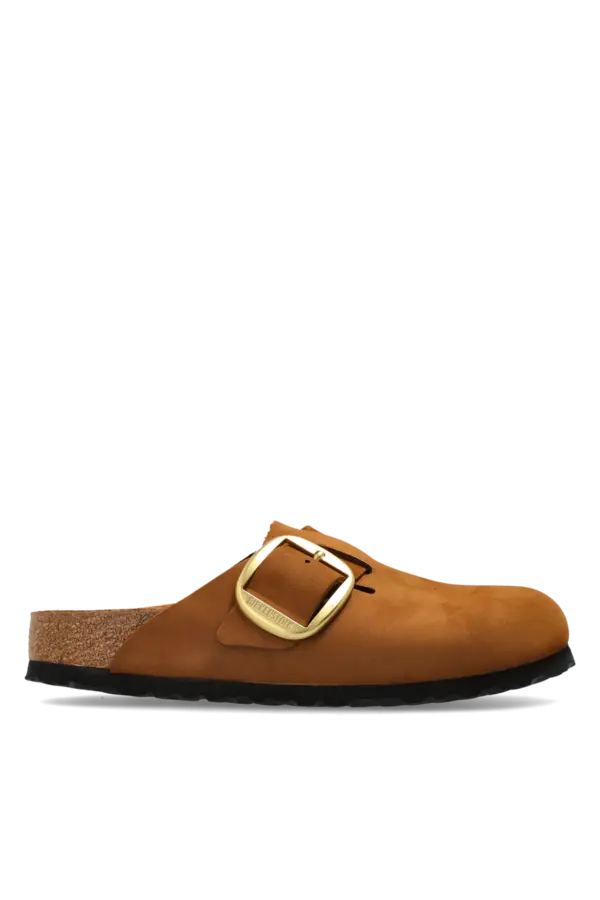 BIRKENSTOCK Boston Big Buckle' Clogs - Brown