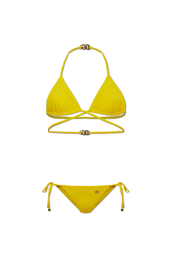 Dolce & Gabbana Two-piece Swimsuit - Yellow