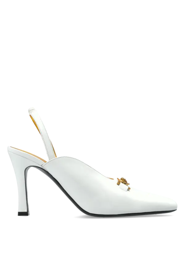 Versace Marisa" High-heeled Shoes - White