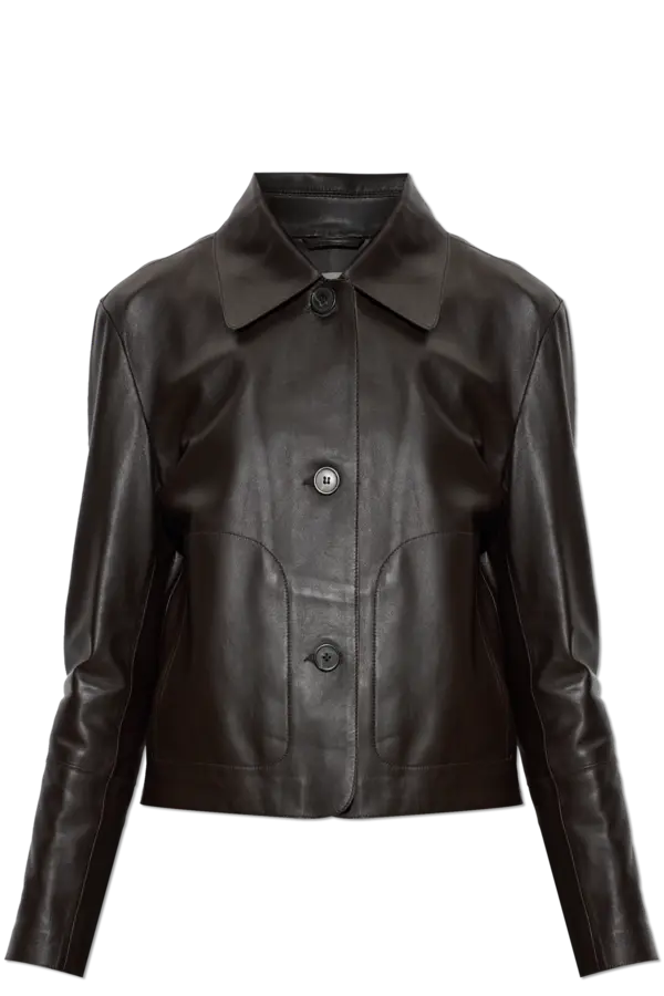 ARMA Emy’ Leather Jacket - Brown