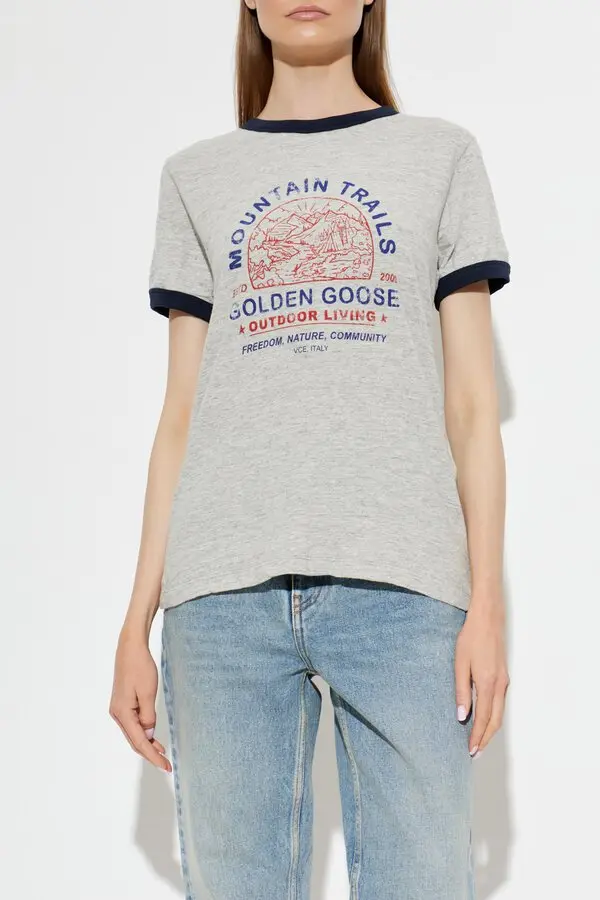 GOLDEN GOOSE T-shirt With Print