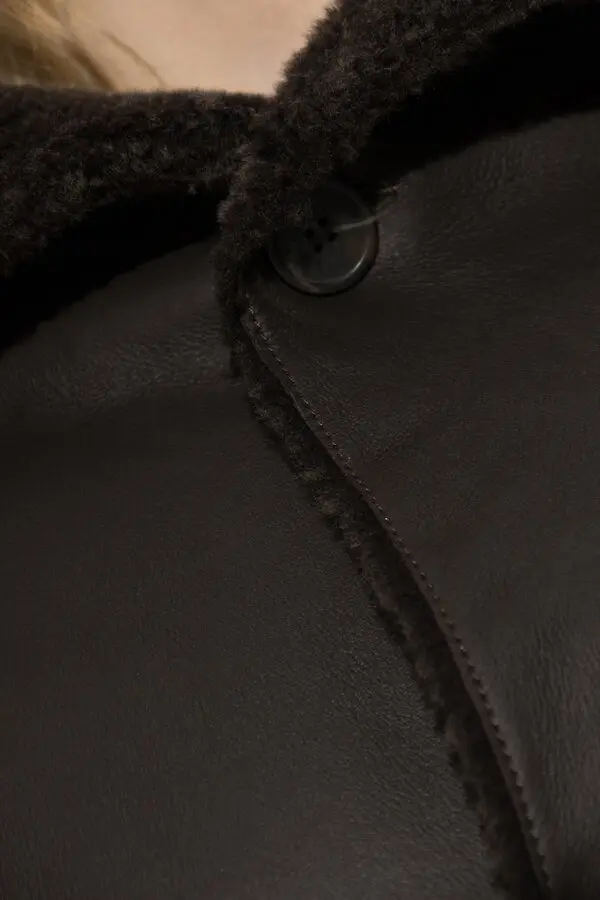 ARMA Reversible Shearling Coat ‘isabella