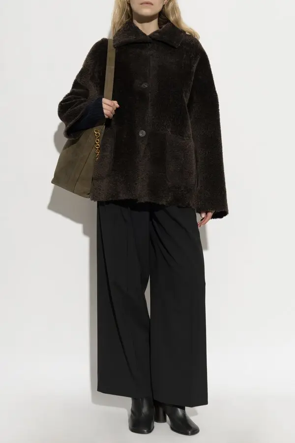 ARMA Reversible Shearling Coat - Brown