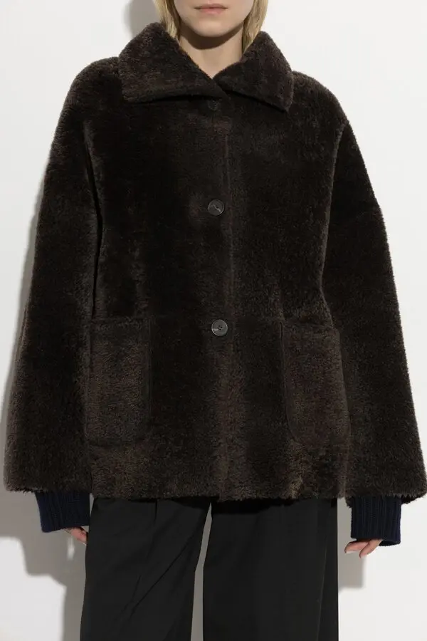 ARMA Reversible Shearling Coat - Brown